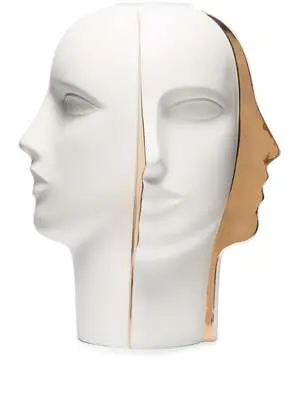 Jonathan Adler Split Ceramic Vase - White