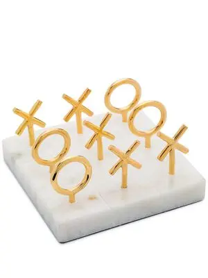 Jonathan Adler Marble Tic-tac-toe Set - Neutrals