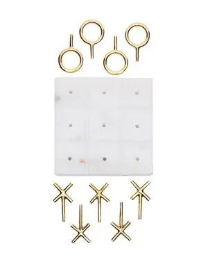 Jonathan Adler Marble Tic-tac-toe Set