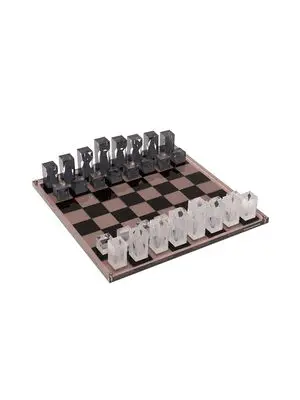 Jonathan Adler Acrylic Chess Set - Black