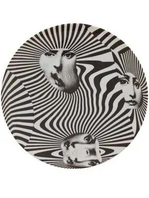 FORNASETTI Plate - White
