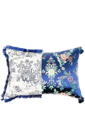 SELETTI Argia Hybrid Cushion - Blue