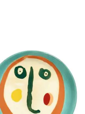 SERAX Feast Face 2 Abstract-print Plate