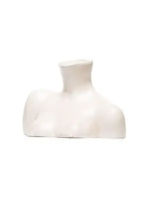 Anissa Kermiche Breast Friend Ceramic Vase In Neutrals - 50% Off