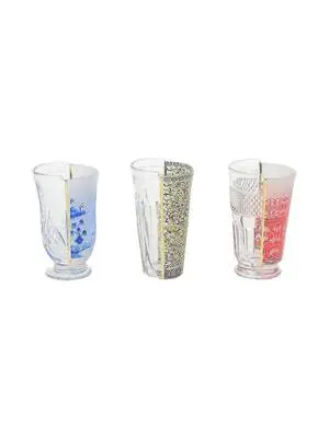 SELETTI Hybrid Clarice Cocktail Glasses - Neutrals