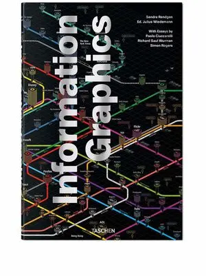 TASCHEN Information Graphics Book - Black