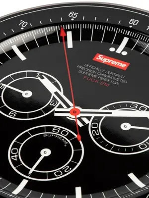 Supreme Watch Face-print Plate