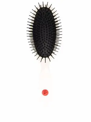 Off-White Logo-plaque Hairbrush - White