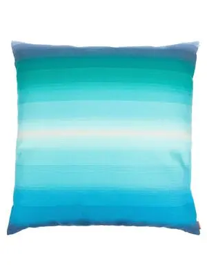 Missoni Tonga Gradient-effect Cushion - Blue
