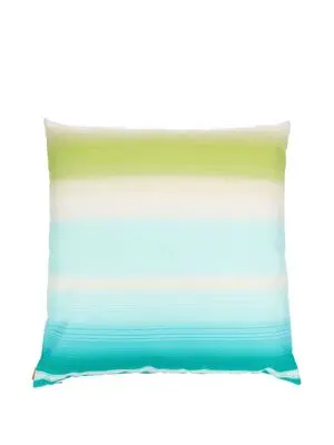 Missoni Tonga Gradient-effect Cushion - Blue