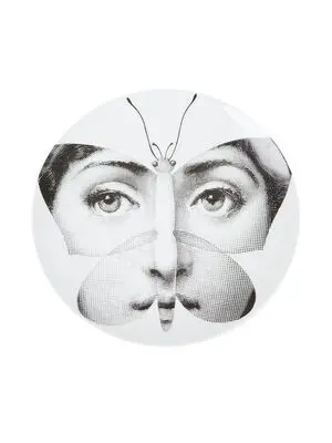 FORNASETTI Plate - White
