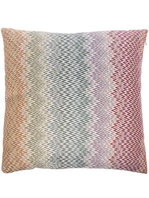 Missoni Arras Chevron-pattern Cushion - Neutrals