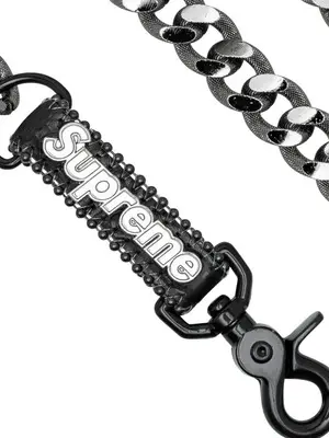Supreme X B.b. Simon Studded Dog Leash Ss22 - Silver