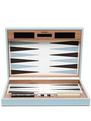PINETTI Backgammon Leather Table Game