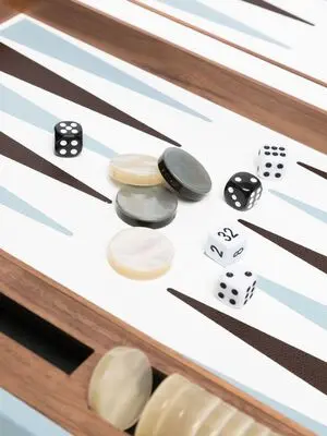 PINETTI Backgammon Leather Table Game