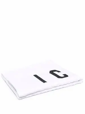 Dsquared2 Be Icon Beach Towel - White