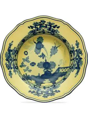 GINORI 1735 Oriente Italiano Dinner Plate - Yellow