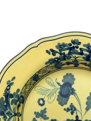 GINORI 1735 Oriente Italiano Porcelain Charger Plate - Yellow