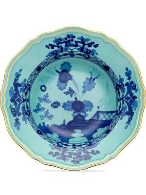 GINORI 1735 Oriente Italiano Soup Plate - Blue