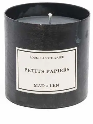 MAD ET LEN Petits Papiers Scented Candle - Black