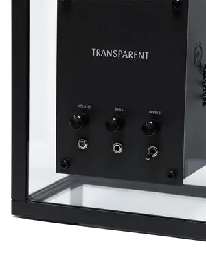 TRANSPARENT Large Speaker - Black
