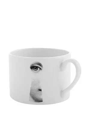 FORNASETTI Occhiolino 12-piece Tea Set - White