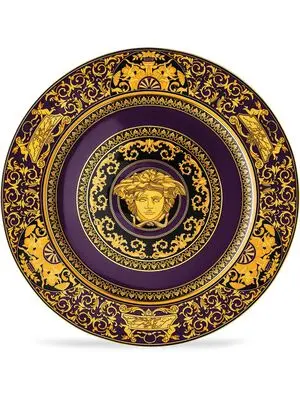 Versace X Medusa Service Plate - Purple