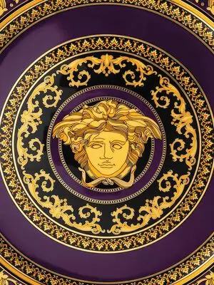 Versace X Medusa Service Plate - Purple
