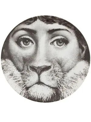 FORNASETTI Plate - Grey