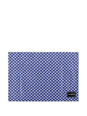 Dolce & Gabbana Carretto-print Placemat And Napkin Set - Multicolour