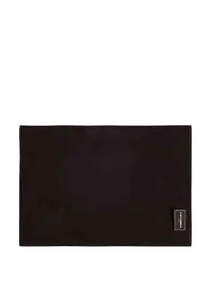 Dolce & Gabbana Leopard-print Placemat And Napkin Set - Brown