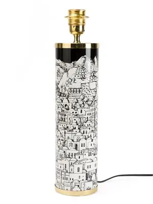 FORNASETTI Jerusalem Lamp Base - Black