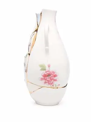 SELETTI Kintsugi Porcelain Vase