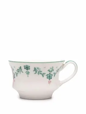 SELETTI Hybrid Contrast-print Tea Cup Set