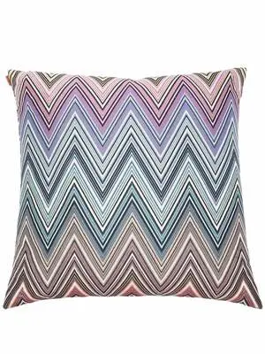 Missoni Zigzag-print Cushion - Pink