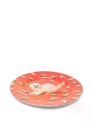 SELETTI Graphic-print Plate
