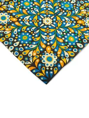 La DoubleJ Floral-print Tablemat
