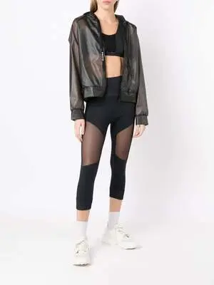 AMIR SLAMA Slama Gym + Manly Cropped Performance Leggings