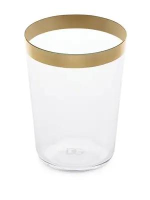 Dolce & Gabbana Striped-border Drinking Glasses