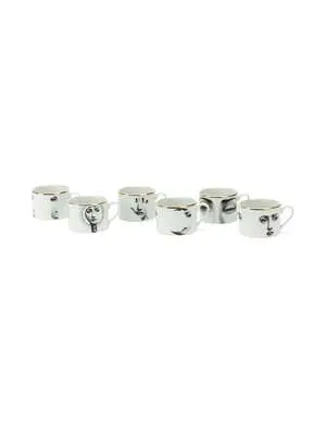 FORNASETTI Ceramic Tea Set