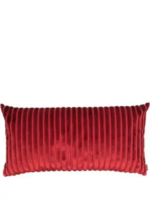 Missoni Ribbed Velvet Cushion - Red