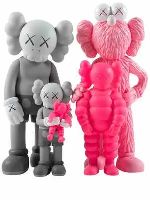 KAWS Family 2022 Figure Set - Grey