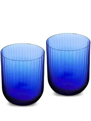Dolce & Gabbana Hand-blown Murano Glasses - Blue