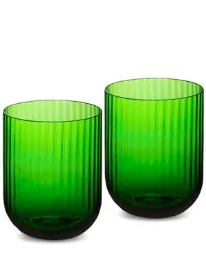 Dolce & Gabbana Hand-blown Murano Glasses - Green