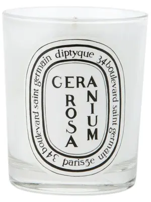 DIPTYQUE Geranium Rosa' Candle - White
