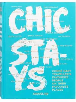 Assouline Chic Stays Book - Blue