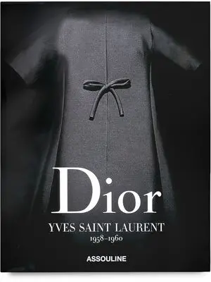 Assouline Dior Ysl Book - Black