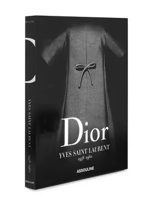 Assouline Dior Ysl Book - Black