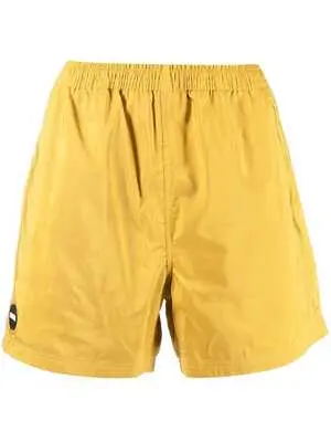 PLEASURES Embossed Logo Bermuda Shorts