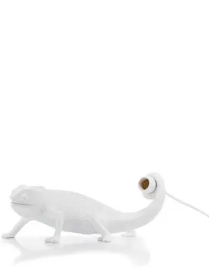 SELETTI Chameleon Resin Table Lamp - White